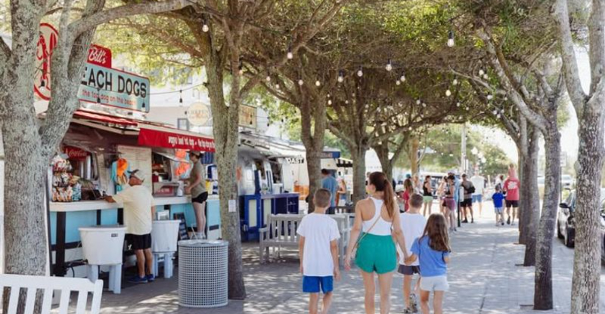I Found the Cutest Food Truck Row in Seaside, Florida—And It Stole My Heart